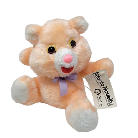 Gerber | Toys | Vintage Atlanta Novelty Gerber Teddy Bear Plush Stuffed ...